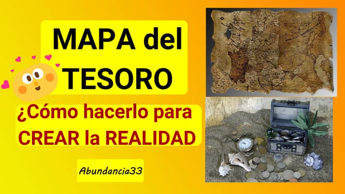 Mapa Del Tesoro ¡Cómo Hacerlo En 5 Pasos! Abundancia33
